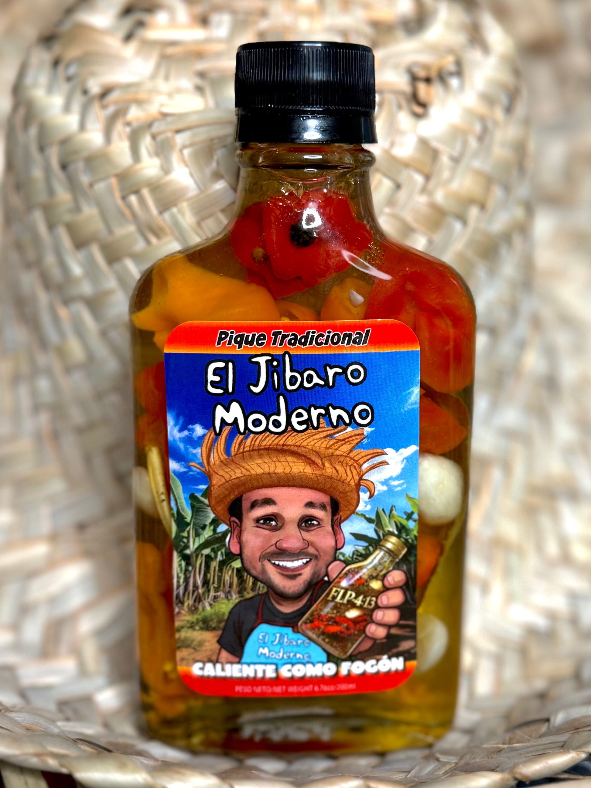 PIQUE TRADICIONAL "CALIENTE COMO FOGON" – LA TIENDITA DEL JIBARO